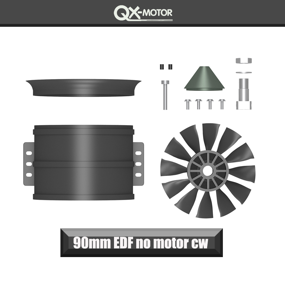 90mm Electric Ducted Fan only - QX-MOTOR
