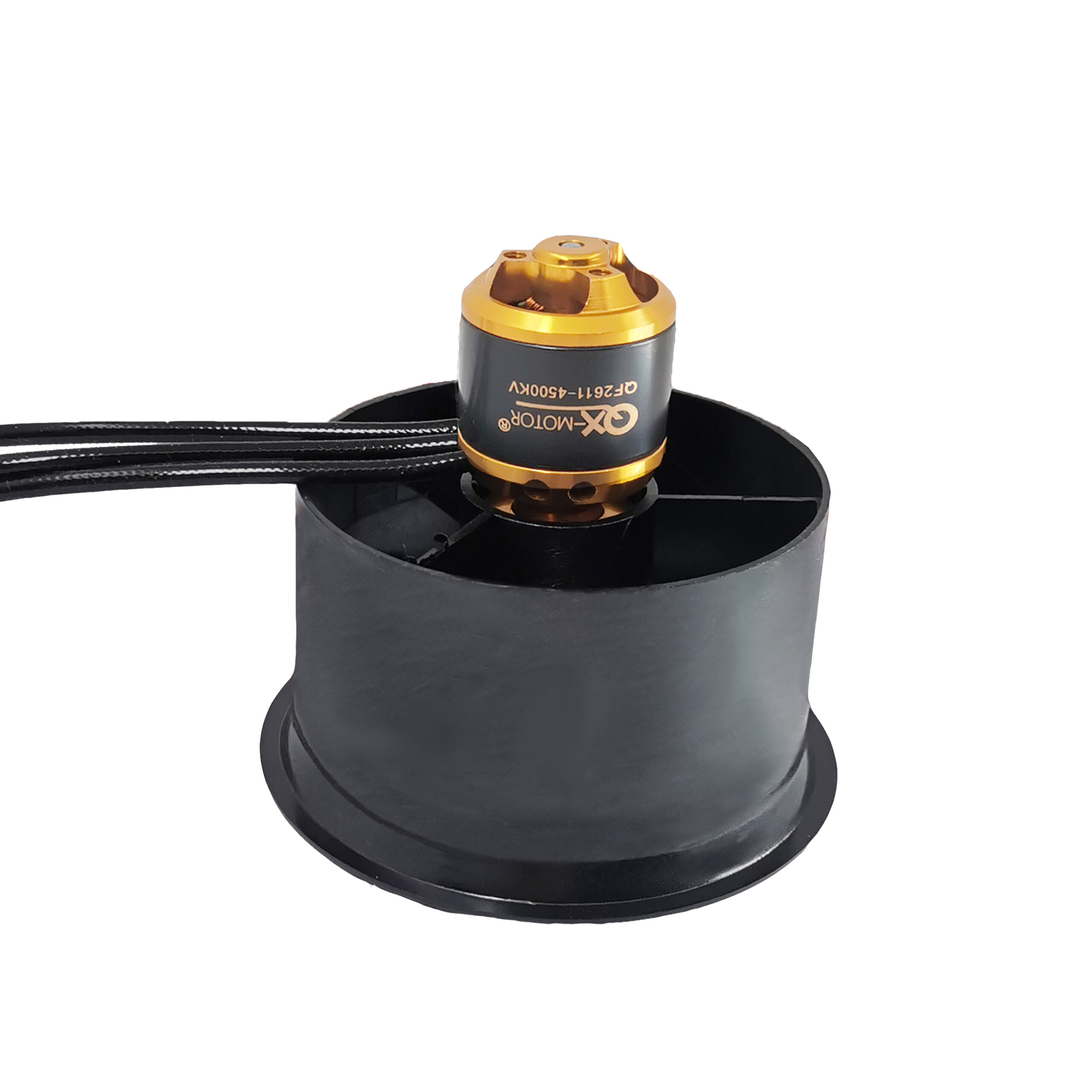 QX-Motor 64mm EDF 4500KV Brushless Motor with 5 Blades Ducted Fan for ...