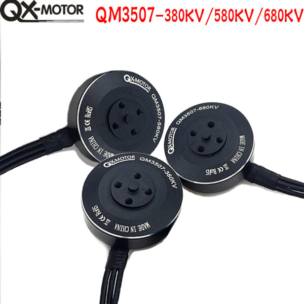 QX-MOTOR QM3507 380KV 580KV 680KV CW CCW Brushless Motor For RC ...